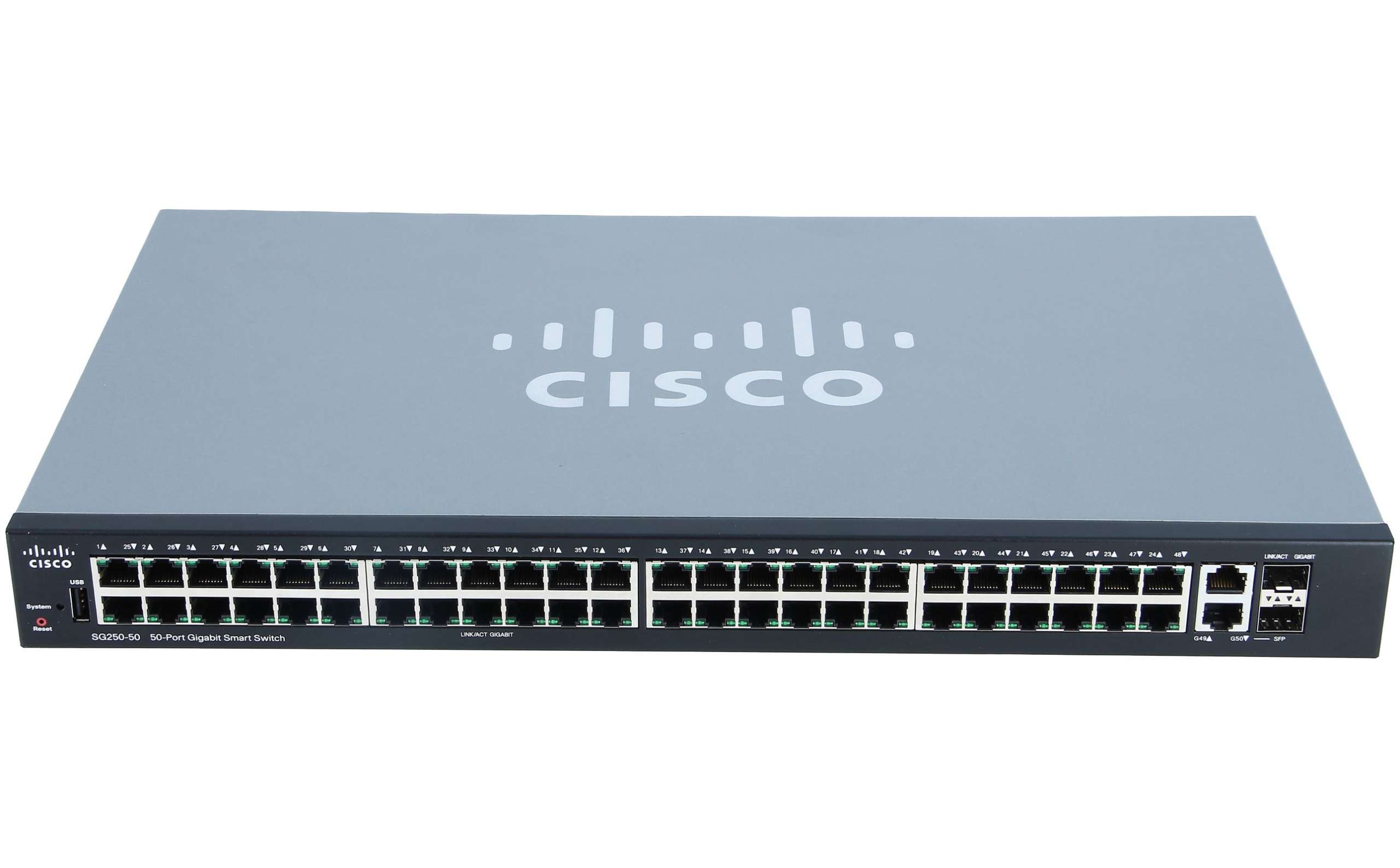 SG250-50-K9-NA Cisco SG250-50 50-Port Gigabit Smart Switch! Compra En ...