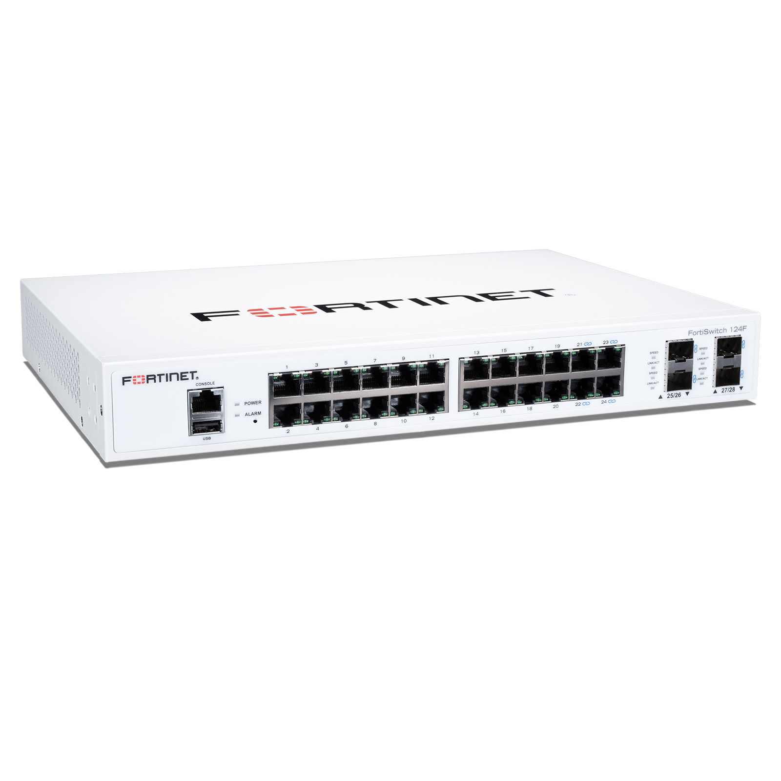FS-124F - Fortinet FortiSwitch 124F - Conmutador - Gestionado Donde ...