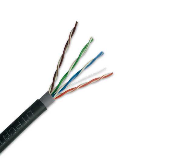 UTPCAT5EXT - CABLE UTP CATEGORIA 5 PARA EXTERIORES 4 PARES Donde ...