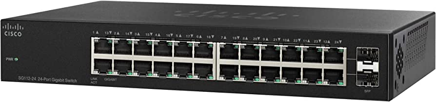 Switch Cisco SF112-24-NA - SF112-24 24-Port 10/100 Switch with Gigabit ...