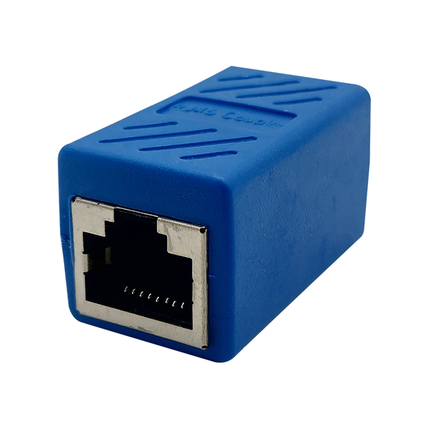 CNV-URJ-1022 - UNION RJ45 ETHERNET CAT5 CAT6 CAT7 COLOR AZUL Garantia 6 ...