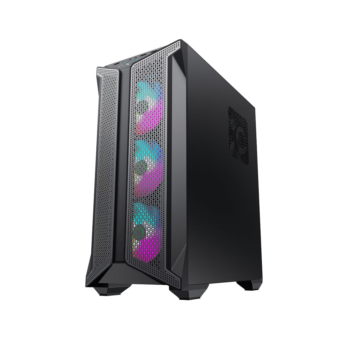 Chasis Wattana Vorlog Wa-Ch-3608 Negro + 4 Ventiladores Argb Donde ...