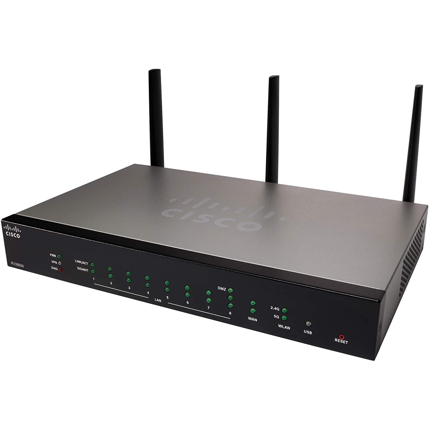 RV260W-A-K9-NA Router Inalámbrico Cisco RV260W Wireless-AC VPN Router ...