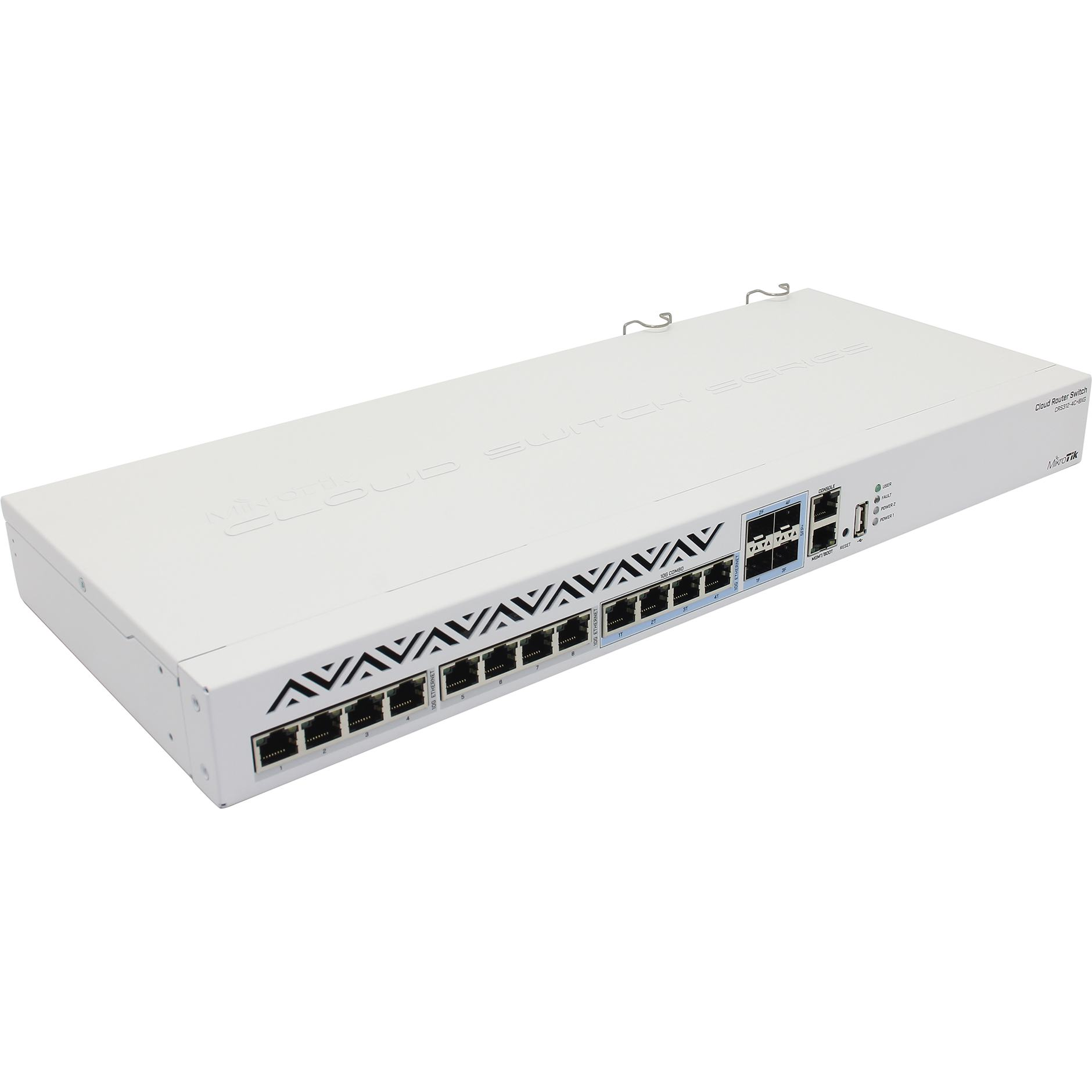 (CRS312-4C+8XG-RM) Cloud Router Switch 8 Puertos 10G RJ45, 4 ...