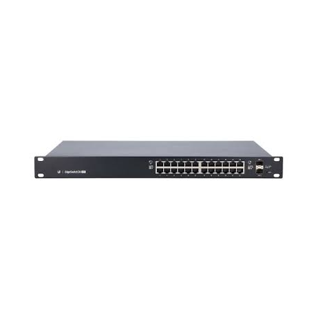 ES-24-500W Switch edgemax administrable de 24 puertos gigabit con poe+ ...