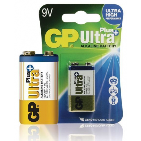 Pila Cuadrada Alcalina De 9V GP ALK9V Donde comprar Gp Batteries ...