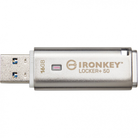 IKLP50/16GB 16GB IronKey Locker Plus 50 AES Encrypte Donde comprar ...